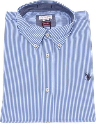U.S.Polo Association U.s. Polo Assn. - Evan Shirt - Homme - Chemises - Bleu - Taille: 2XL