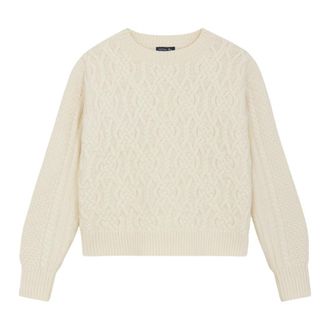 SOEUR Pullover mit Rundhalsausschnitt - - Knitwear - Damen - Beige - S