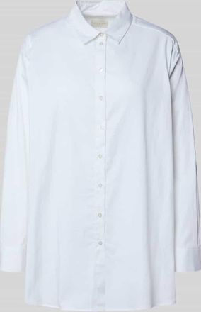 Milano Relaxed Fit Hemdbluse mit Manschetten