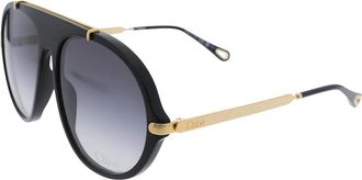 Chlo&eacute; Sonnenbrille - CH0357S - Gr. unisize - in Schwarz - f&uuml;r Damen
