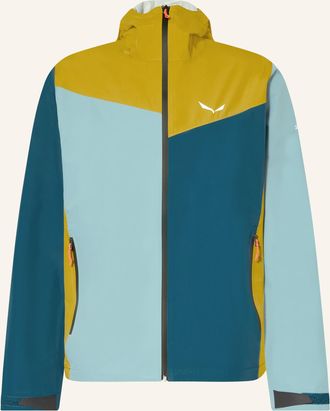 Salewa Regenjacke Puez Aqua Powertex gruen