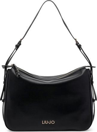 Liu Jo Femme, Sacs, Noir, Taille: ONE Size Sac bandouli&egrave;re Logo Lettering