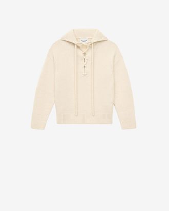 Isabel Marant Pull Phylia En Alpaga - Femme - &Eacute;cru - Taille38 - Marant &Eacute;toile