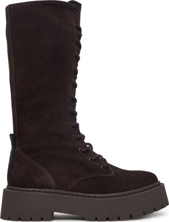 Steve Madden Schn&uuml;rschuhe Steve Madden Vroom 11001204 Dunkelbraun