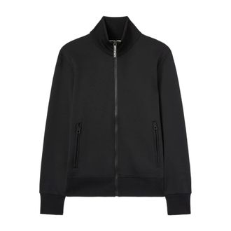 Palm Angels Schwarzer Zip-Pullover mit Rollkragen - - Sweatshirts & Hoodies - Damen - Schwarzk - S