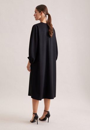 Seidensticker Sommerkleid 1/1 V-Neck Uni