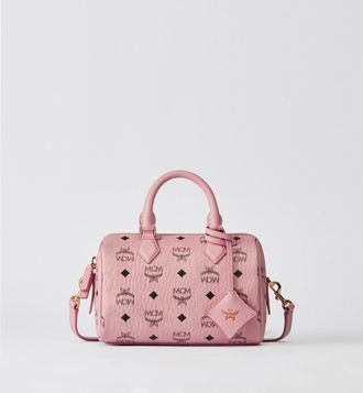 MCM Ella Boston Tasche in Visetos