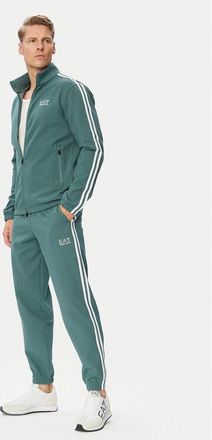 Emporio Armani Jogginganzug 7M002490 AF26309 U7317 Gr&uuml;n Regular Fit
