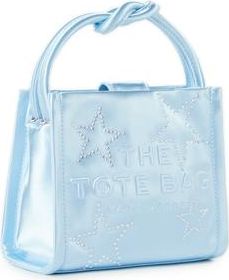 Marc Jacobs The Star Satin Mini Tote Bag Handtasche - Blau