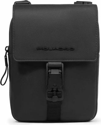 Piquadro Homme, Sacs, Noir, Taille: ONE Size Harper Crossbody Bag