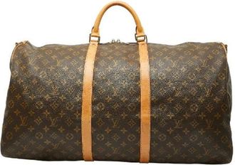 Louis Vuitton unisex, Pre-owned, Brun, Taille: ONE Size Keepall Bandouliere Monogram Boston Bag Pre-owned
