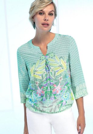 bianca Druckbluse ANRA mit floralem Print