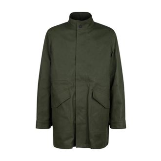 Maison Kitsun&eacute; Homme, Vestes, Vert, Taille: L Parka Vert Militaire