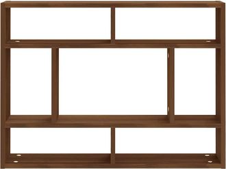 Generic Modernes Schwebendes Wandregal, Dekoratives Pr&auml;sentationsregal aus Holzwerkstoff, Offener Aufbewahrungsorganisator f&uuml;r Wohnzimmer, Schlafzimmer-Wandde