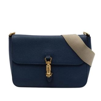 Gucci Sac bandouli&egrave;re Jackie Pre-owned - Femme - Pre-owned - Bleu - Taille: ONE Size
