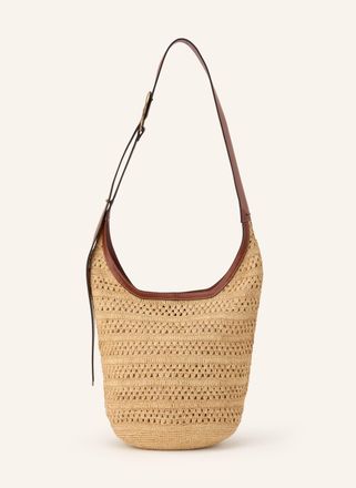 BA&SH Ba&Sh Schultertasche Youyou beige