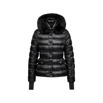 Moncler Faux-fur Trim Quilted Jacket
