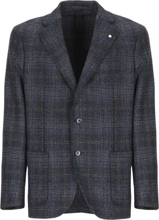 Lubiam Homme, Vestes, Bleu, Taille: M Veste en laine