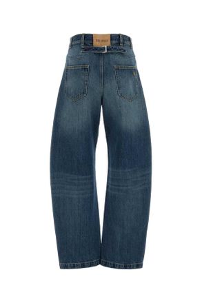 The Attico Blue Exterior: Cotton Jean