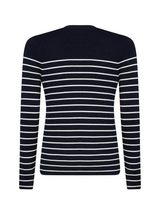 Dolce & Gabbana Mens Crewneck Sweater Cotton Blue