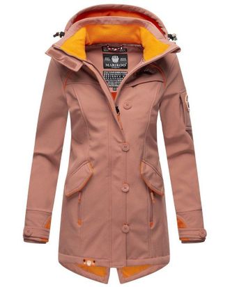 Marikoo Softshelljacke mit abnehmbarer Kapuze
