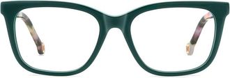 Carolina Herrera CA-1065545 Acetate Panto Eyeglasses - Green