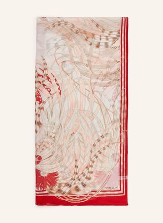 Ferragamo Ferragamo Seidenschal rot