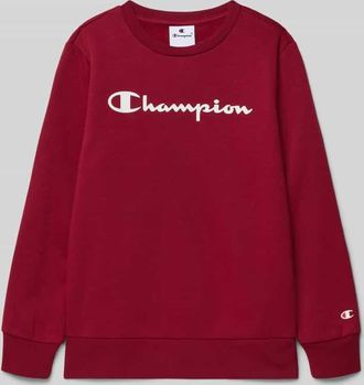 Champion Sweatshirt mit Label-Print