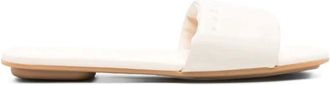 Hogan Femme, Chaussures, Beige, Taille: 38 1/2 EU Tongs