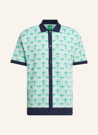 adidas Originals Adidas Originals Kurzarm-Hemd Originals Knit gruen