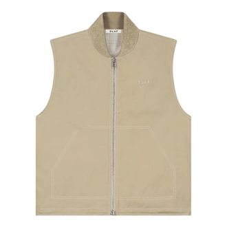 Olaf Hussein Zip Up Workwear Gilet - - Jackets - Herren - Beige - S
