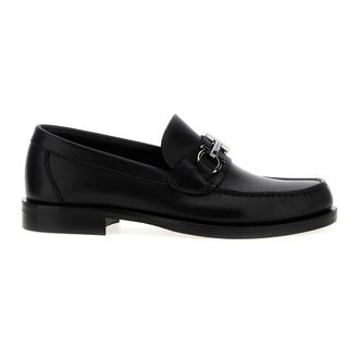 Ferragamo Homme, Chaussures, Noir, Taille: 43 EU Fort Mocassins