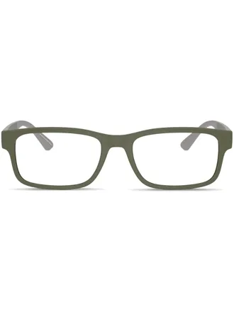 A|X Armani Exchange Brille mit eckigem Gestell - Gr&uuml;n