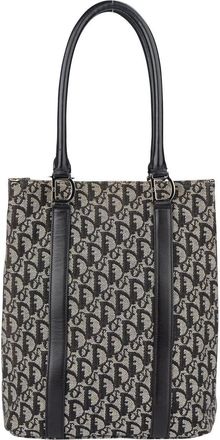 Dior Crossbody Bags - Christian Dior Trotter Monogram Handbag - Gr. unisize - in Schwarz - f&uuml;r Damen