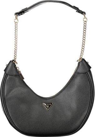 Guess Schwarze Polyethylen-Handtasche