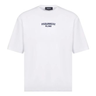 Dsquared2 Herren, Oberteile, Wei&szlig;, MGr&ouml;&szlig;e