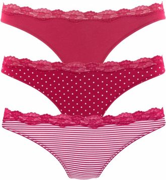 Lascana String (3 Stck.)