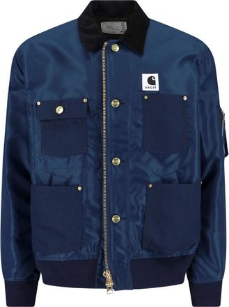 sacai X Carhartt Wip Jacke Detroit Canvas Ma-1