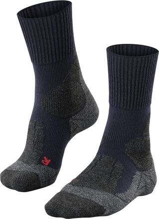 Falke Herren Wandersocken TK1 Adventure M So Wolle Funktionsmaterial antiblasen dick 1 Paar, Blau Marine 6120, 46-48