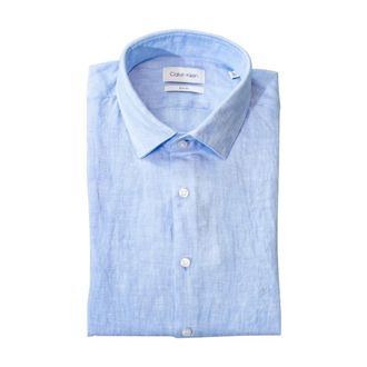 Calvin Klein Herren, Shirts, Blau, 2XLGr&ouml;&szlig;e