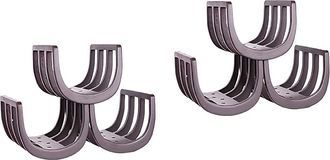 Generic Weinflaschenhalter, U-f&ouml;rmiges Weinregal, Frei Kombinierbar, Robust und Stabil, Schlicht und Vielseitig, f&uuml;r Bars, K&uuml;chen, Wohnzimmer und Weing&uuml;ter(Br