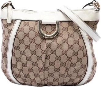 Gucci Sac bandouli&egrave;re Pre-owned - Femme - Pre-owned - Beige - Taille: ONE Size