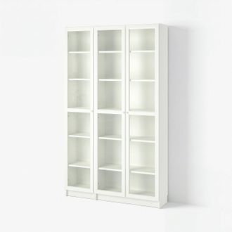 IKEA BILLY / OXBERG B&uuml;cherregal mit Glast&uuml;ren