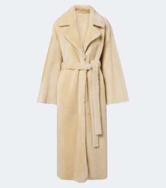 Arma Manteau portefeuille r&eacute;versible Rien en shearling