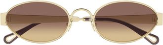 Chlo&eacute; unisex, Accessoires, Jaune, Taille: 54 MM Ch0355S Lunettes de soleil