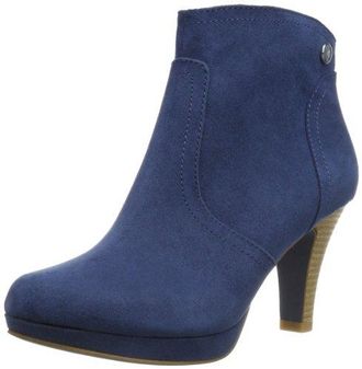 s.Oliver Casual 5-5-25313-22 Bottes pour Femme, Bleu Denim 802., 42 EU