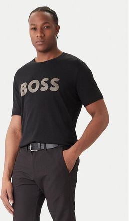 HUGO BOSS T-Shirt Logo Future 50543796 Schwarz Regular Fit
