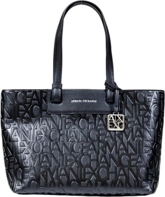 A|X Armani Exchange Pebble Shopping Bag - - Bags - Damen - Schwarzk - ONE SIZE