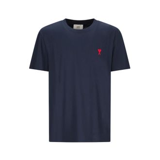 Ami Ami De Coeur T-Shirt - - Tops - Herren - Blau - L