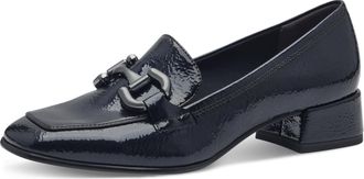 Tamaris Damen Slipper, Frauen Slip On,TOUCHit-Fußbett,Schlupfschuhe,schluepfschuhe,Loafer,College Schuhe,Businessschuhe,Slip-ons,Navy,37 EU